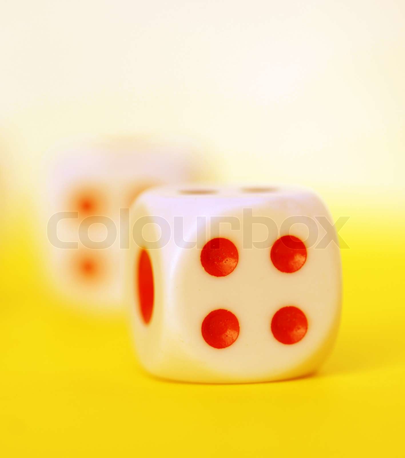 Square Dice | Stock image | Colourbox