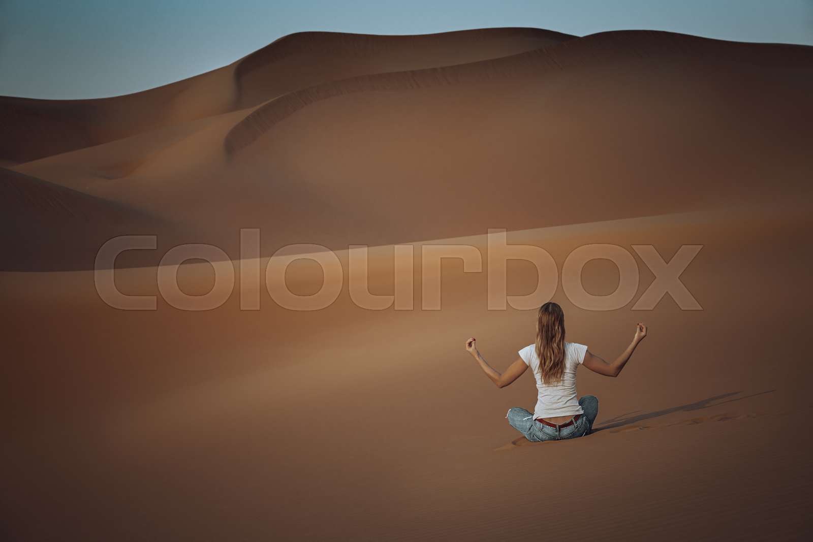aktive, sandig, menschen | Stock Bild | Colourbox