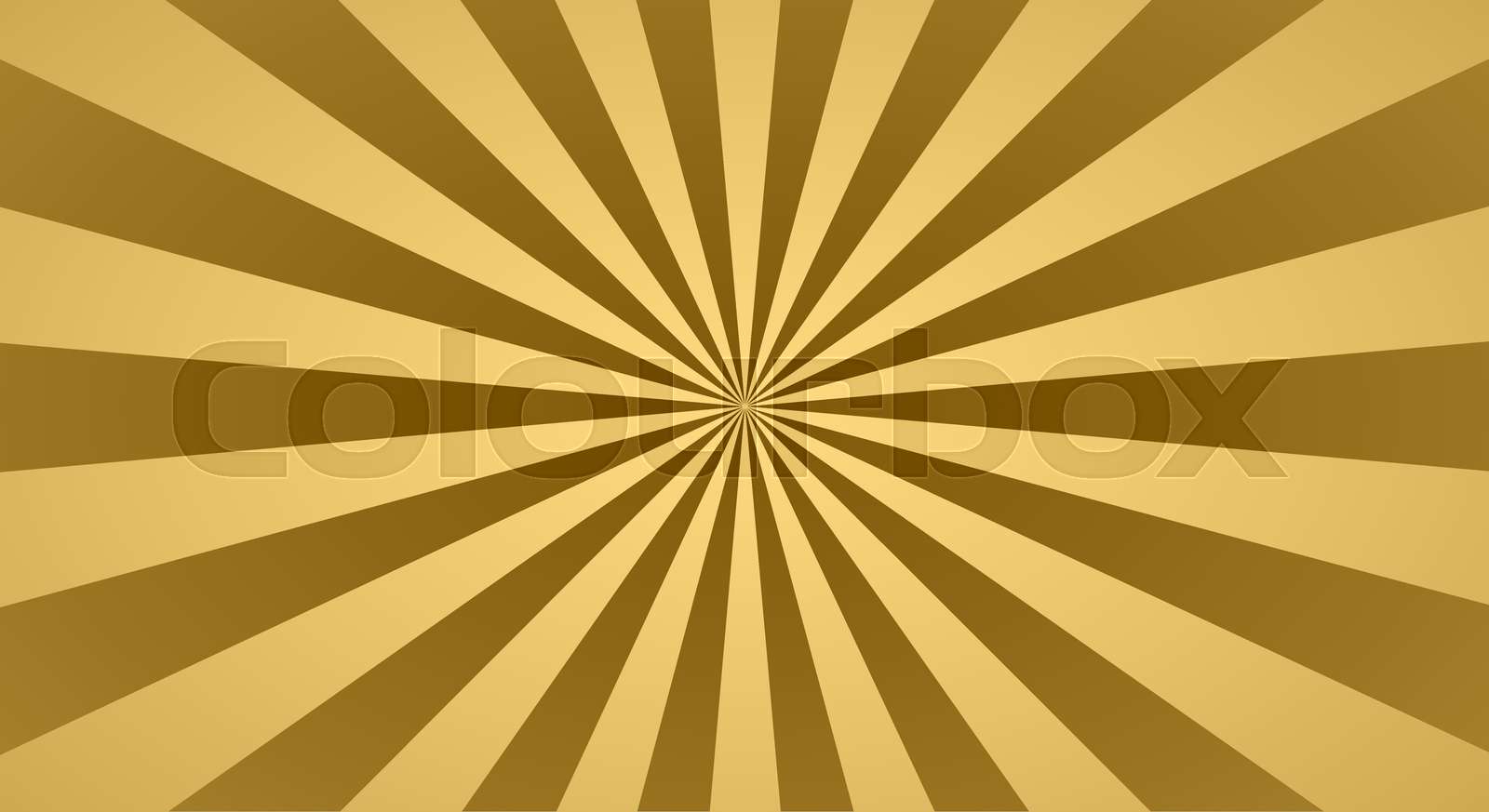 Gold Sunburst Background