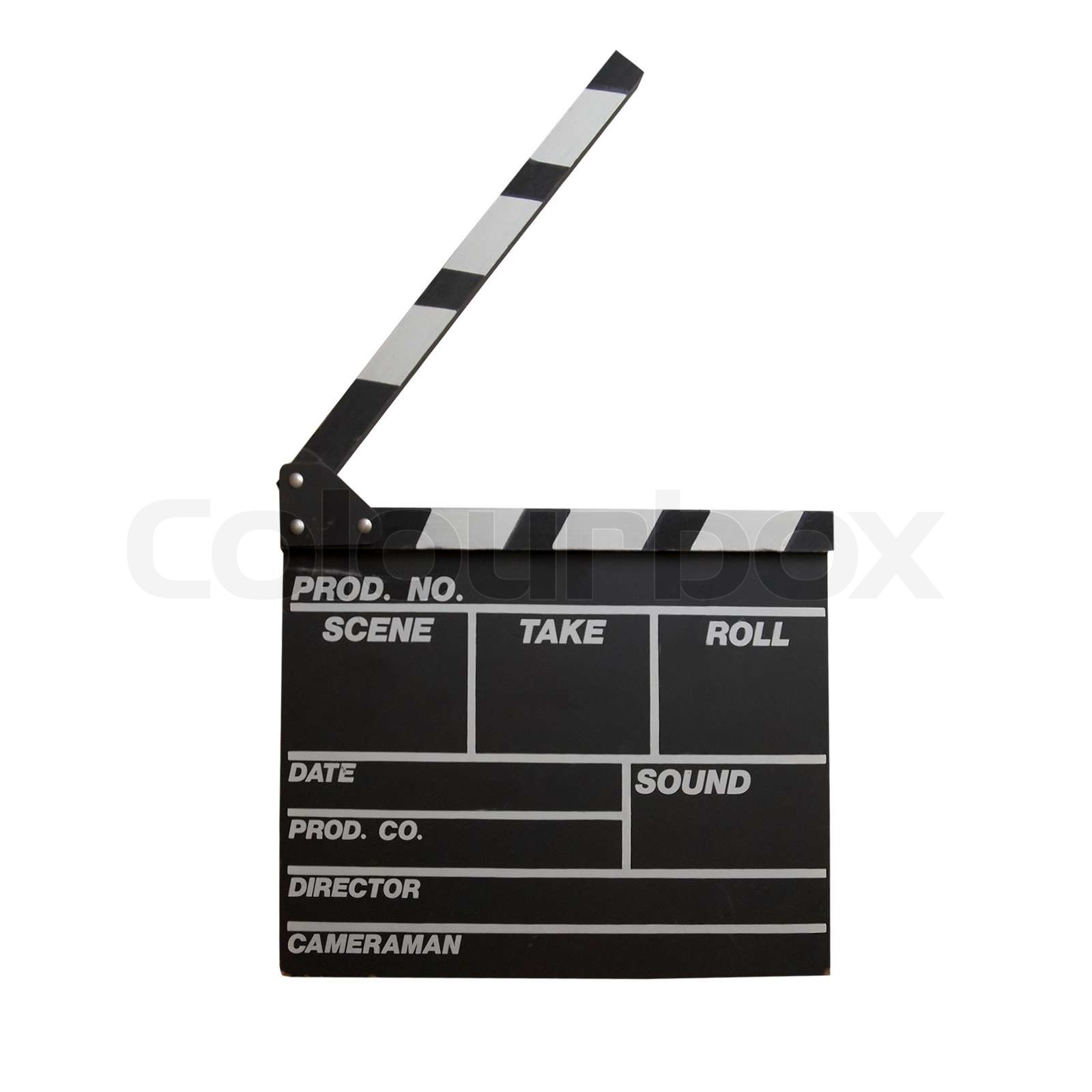 Clapper board | Stock image | Colourbox