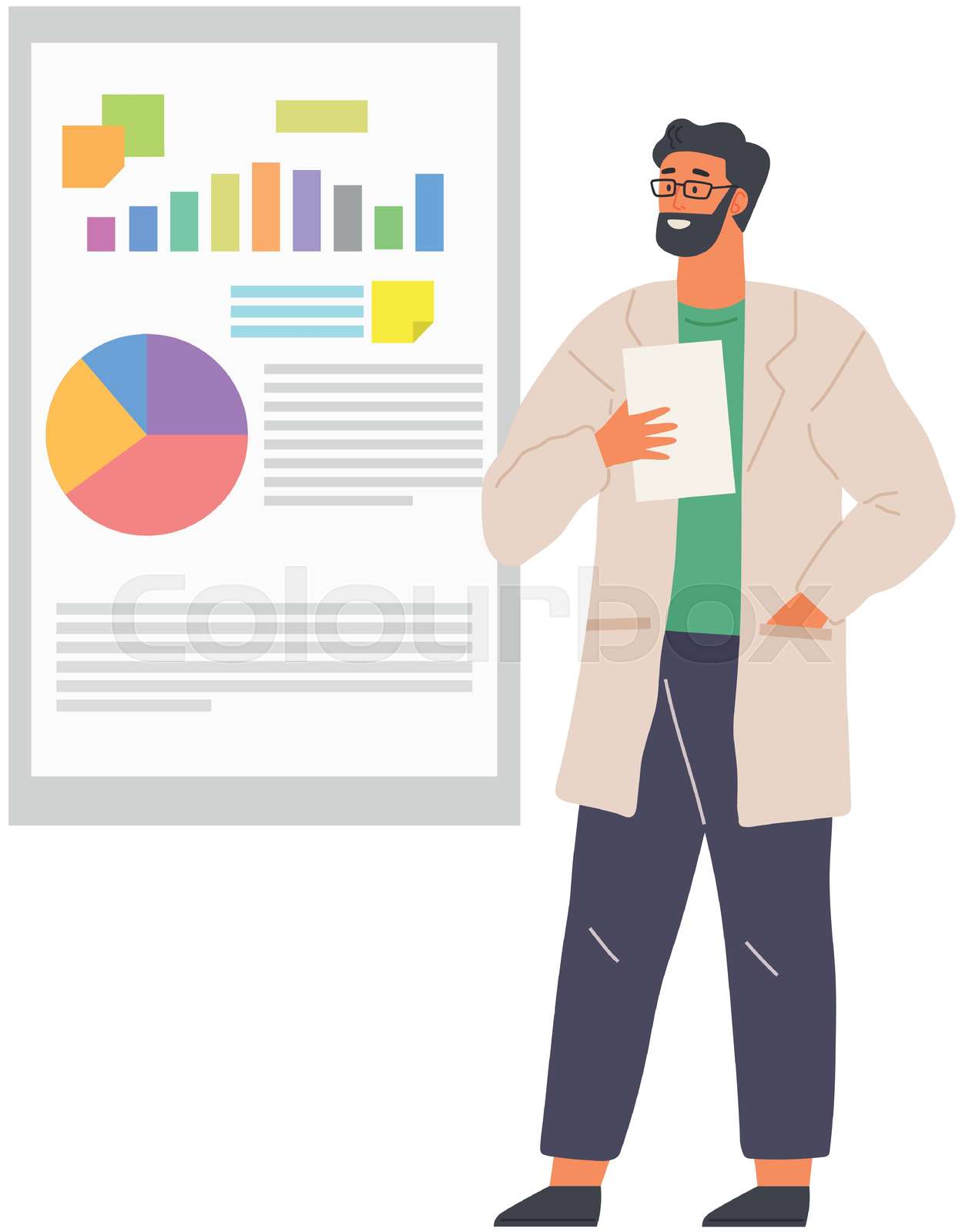 Scientist works with data analytics and research of statistics. Man ... Scientist works with data analytics and research of statistics. Man ...