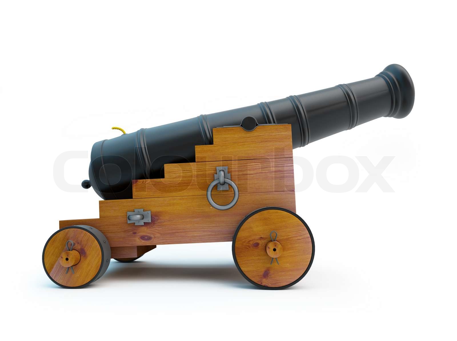 Old Piraten Kanone | Stock Bild | Colourbox