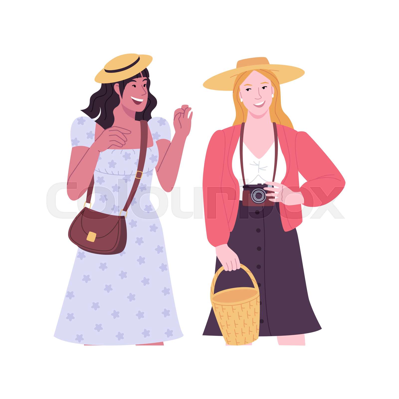 Vintage clothes isolated cartoon vector illustrations. | Stock vector ...