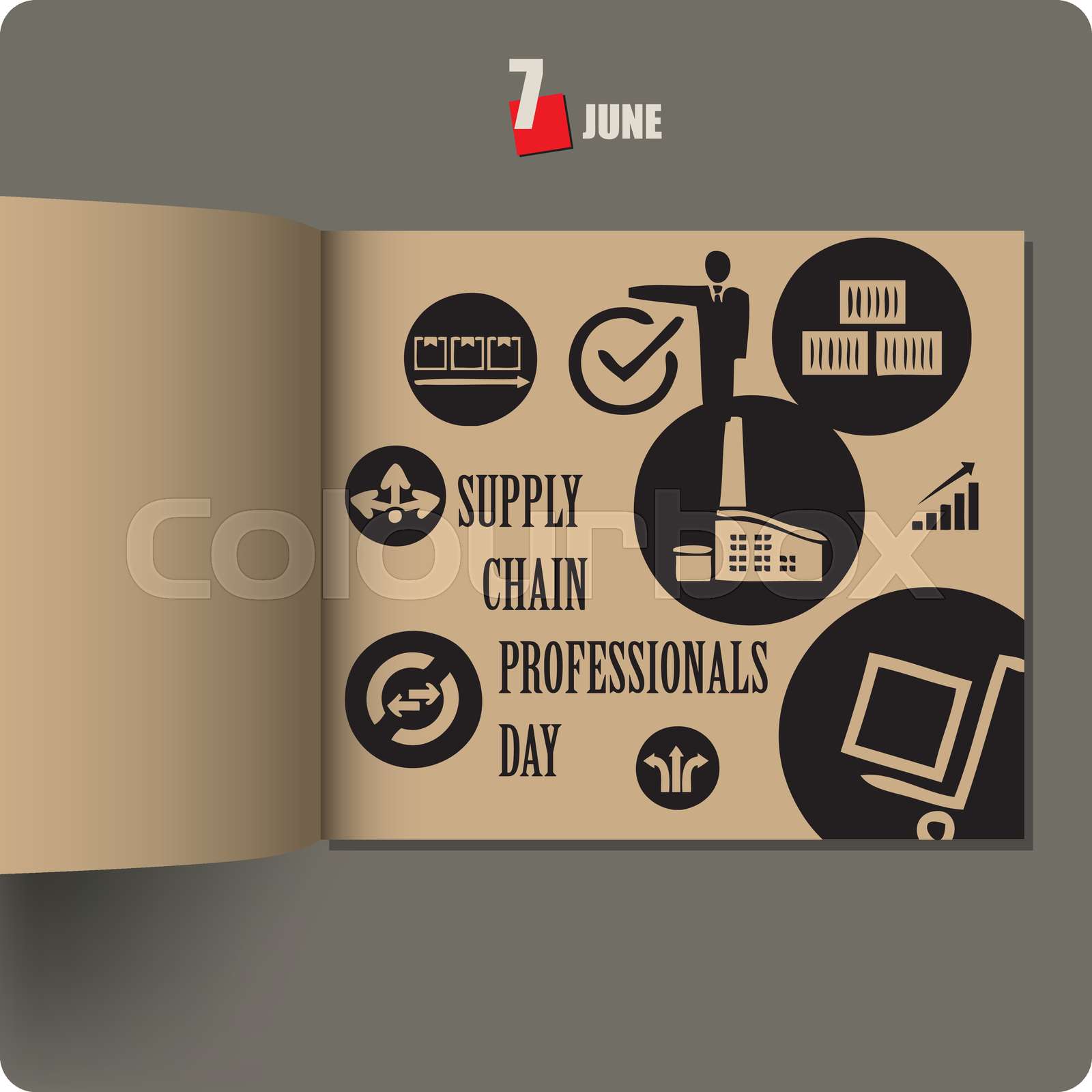 Supply Chain Professionals Day | Stock vector | Colourbox