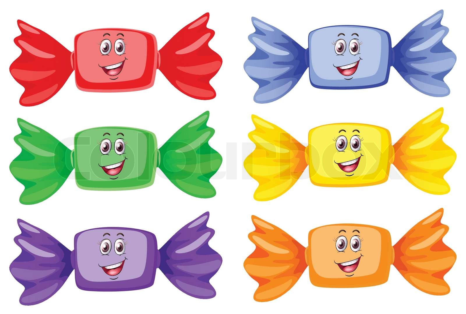 sweets | Stock vector | Colourbox