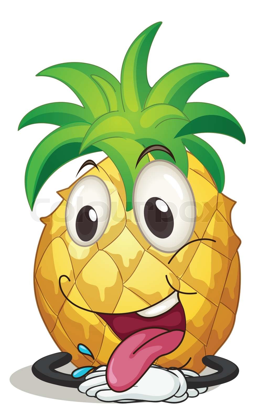 Ananas | Stock-Vektor | Colourbox