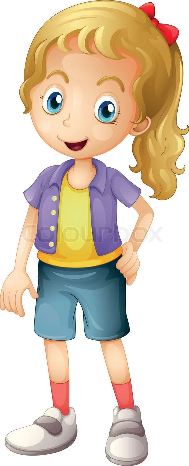 pige | Stock vektor | Colourbox