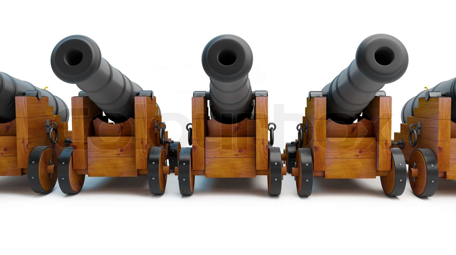 alte Kanonen | Stock Bild | Colourbox