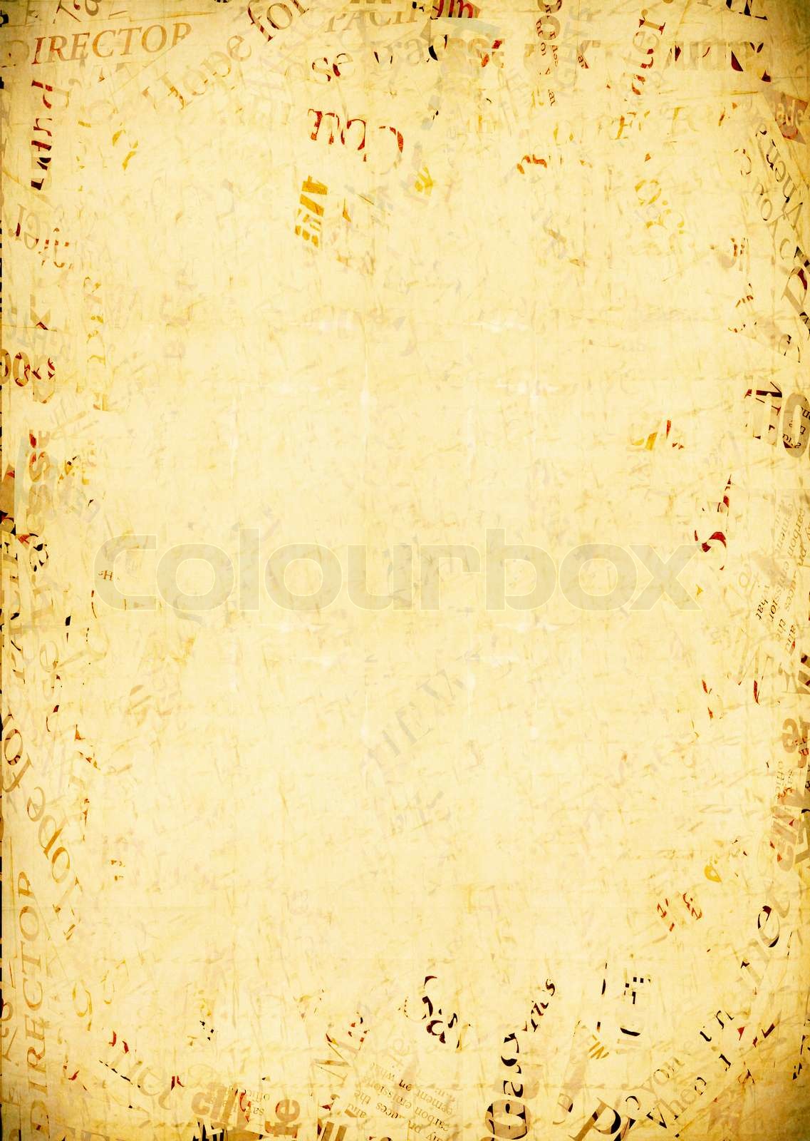 Old paper | Stock image | Colourbox