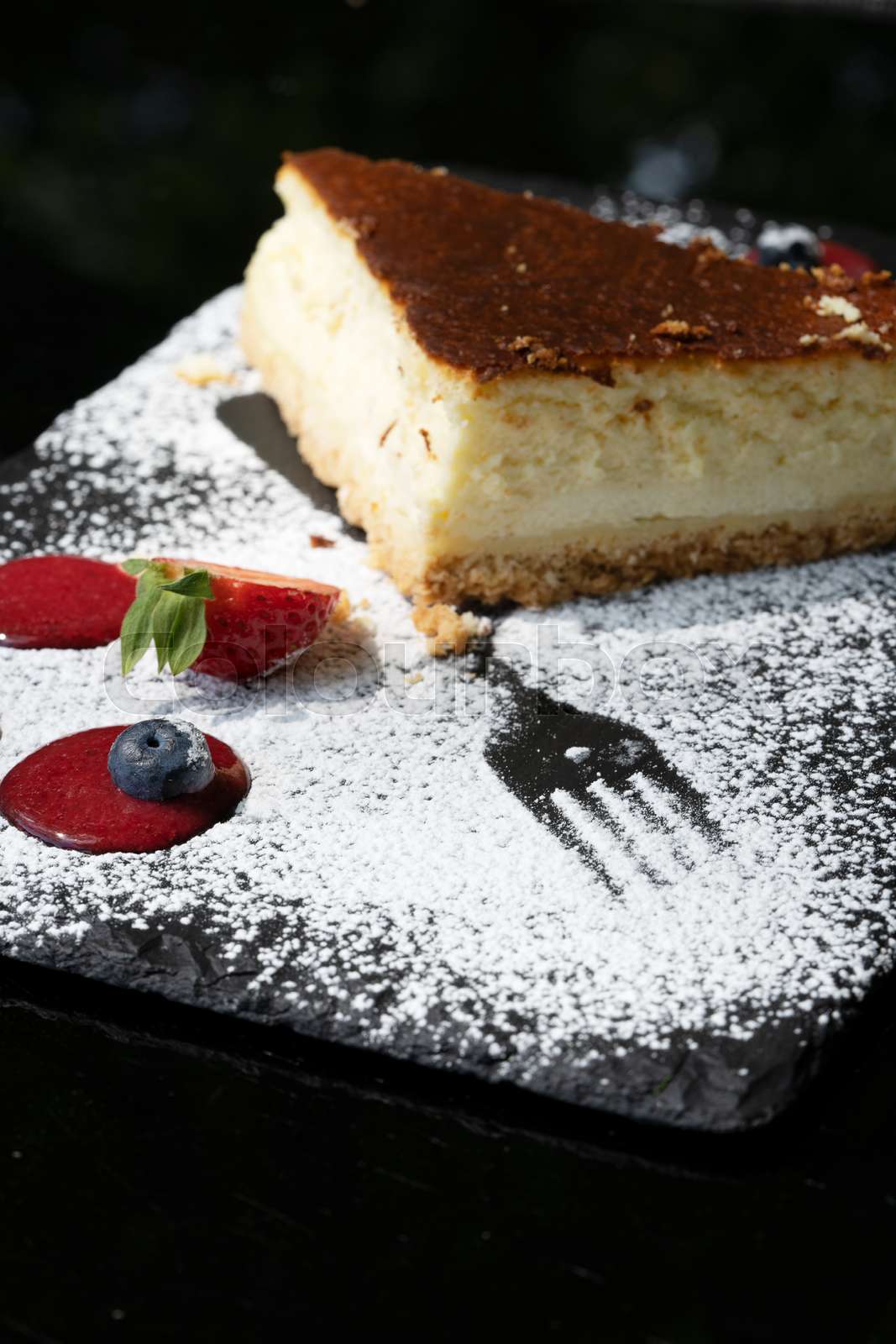 polish national desert - Sernik | Stock image | Colourbox