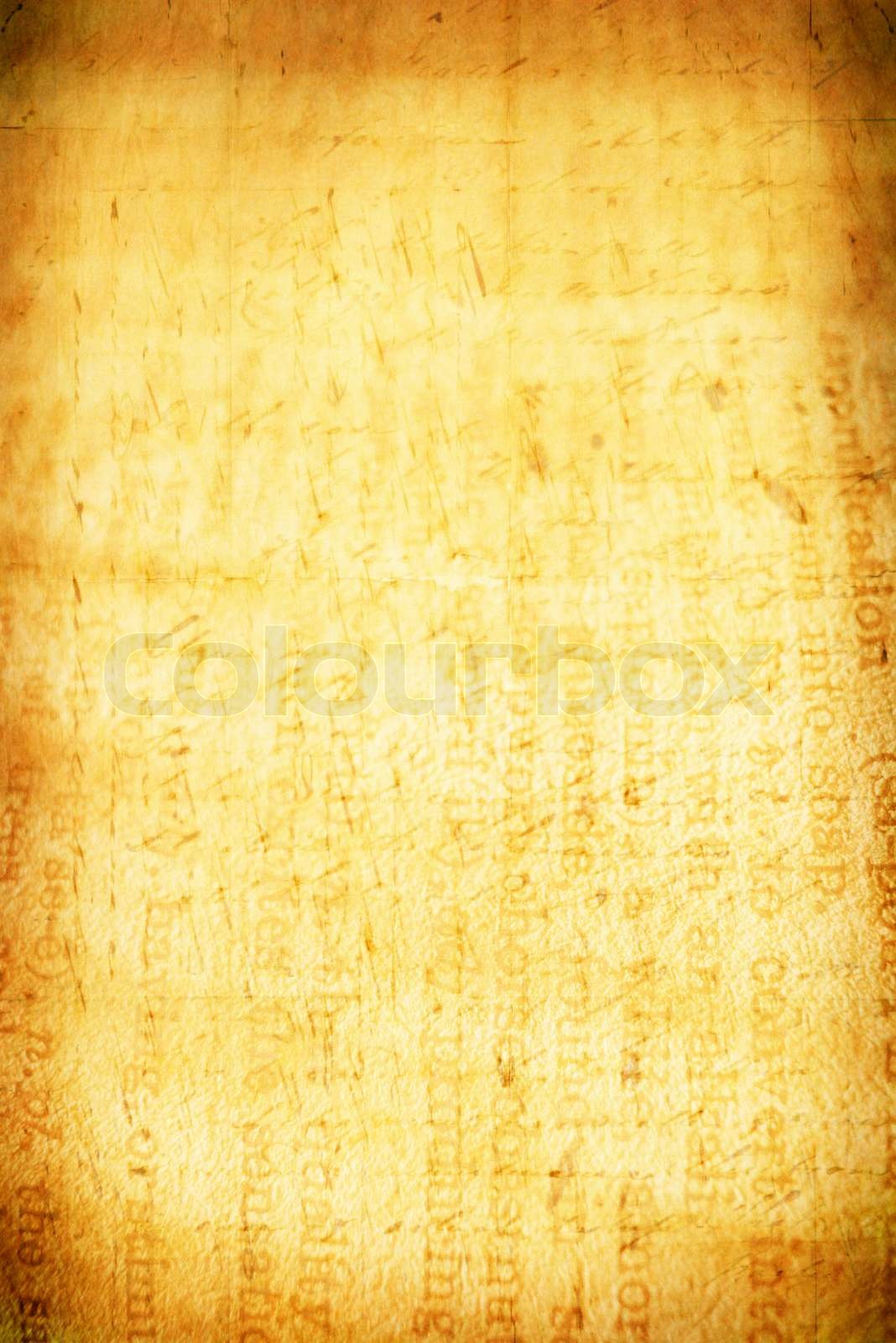 Altes Papier | Stock Bild | Colourbox