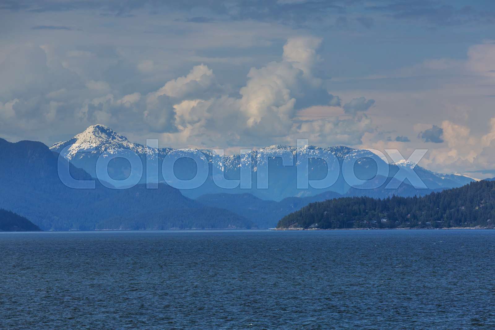 Vancouver island view | Stock image | Colourbox