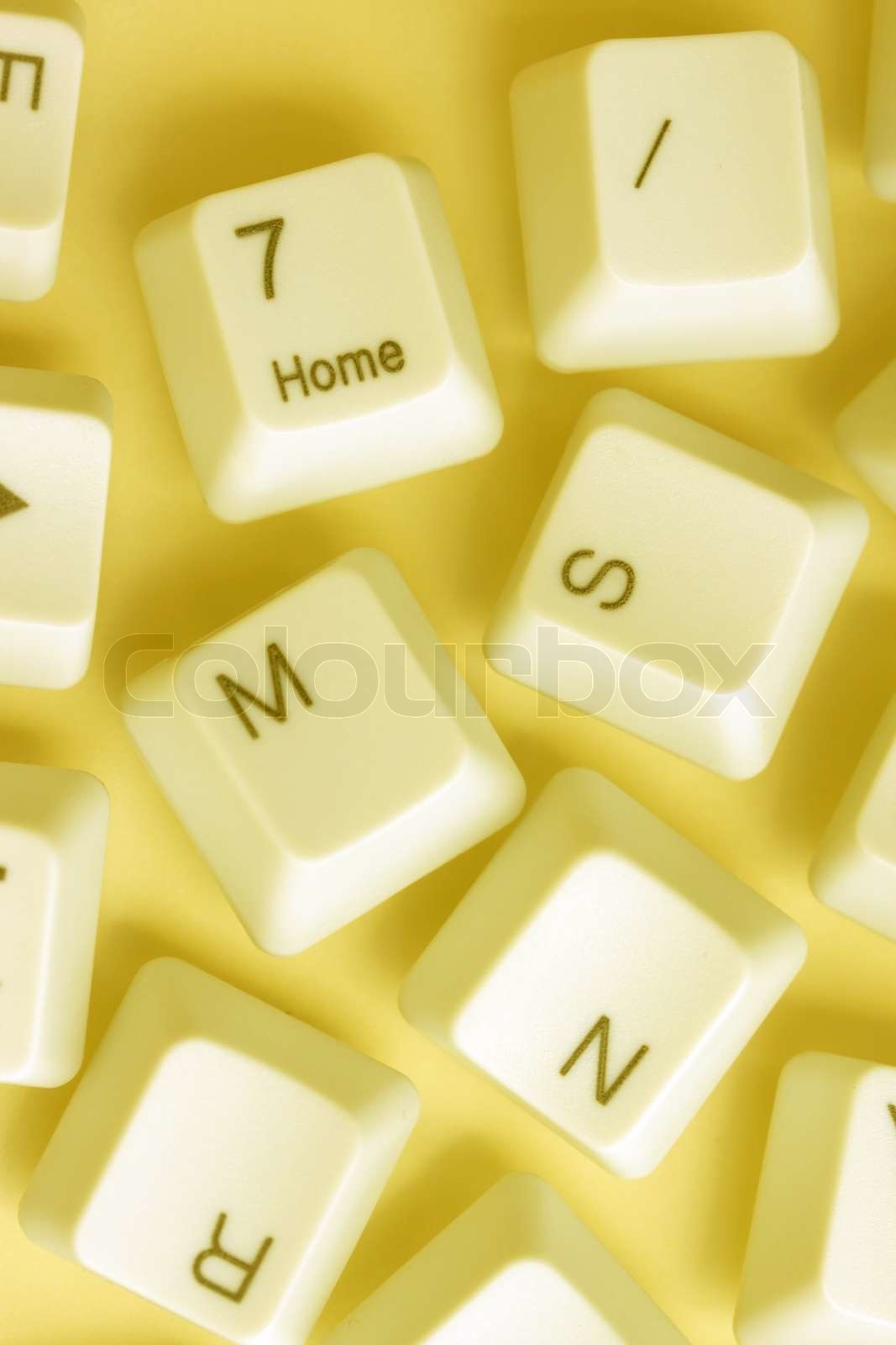 Computer-Tasten | Stock Bild | Colourbox