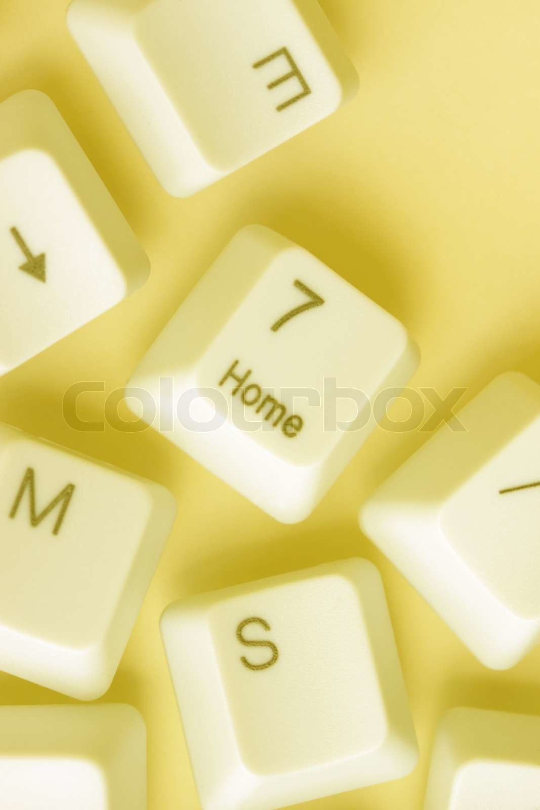 Computer-Tasten | Stock Bild | Colourbox