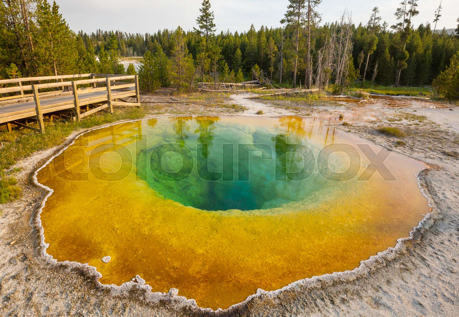 Morning Glory Pool | Stock image | Colourbox