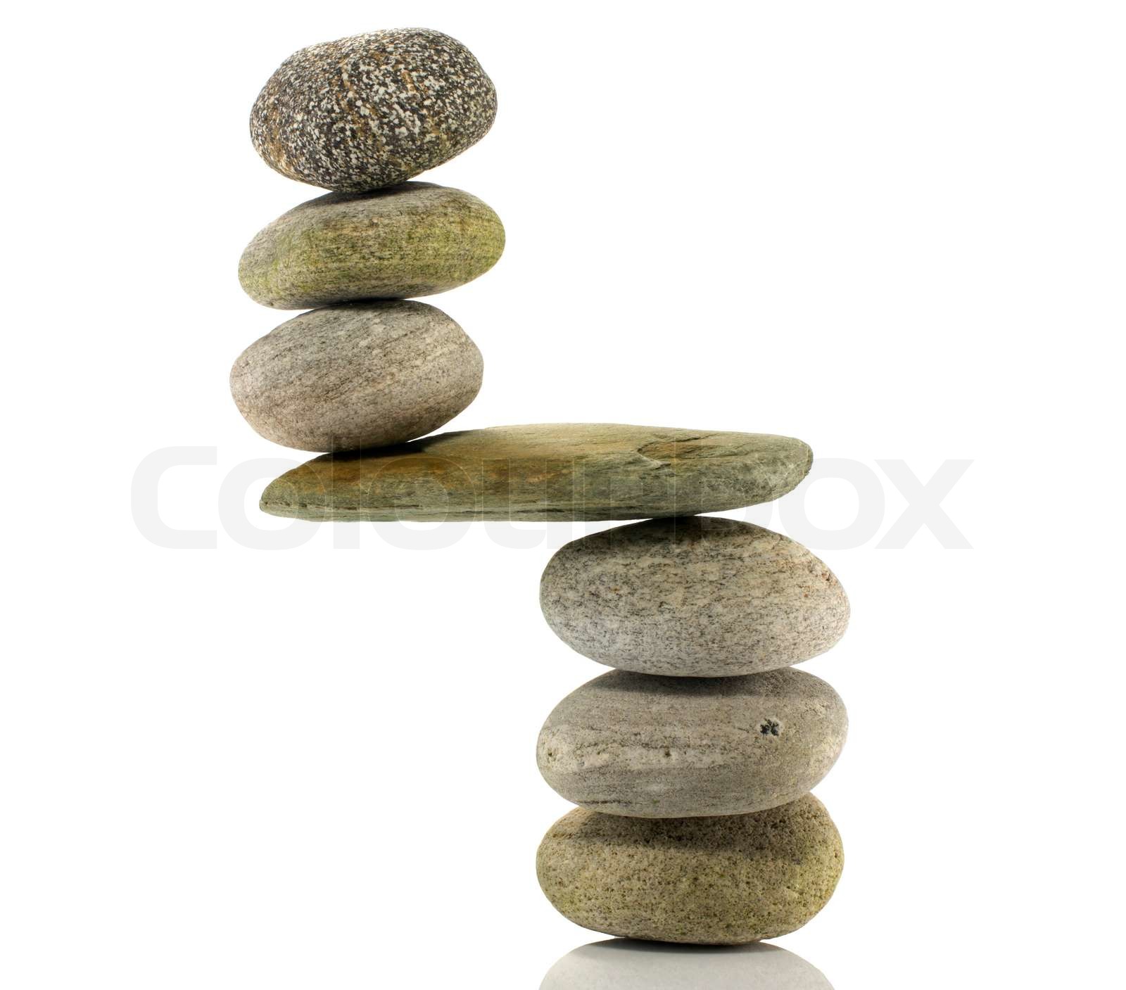 Steine in perfekte Balance | Stock Bild | Colourbox