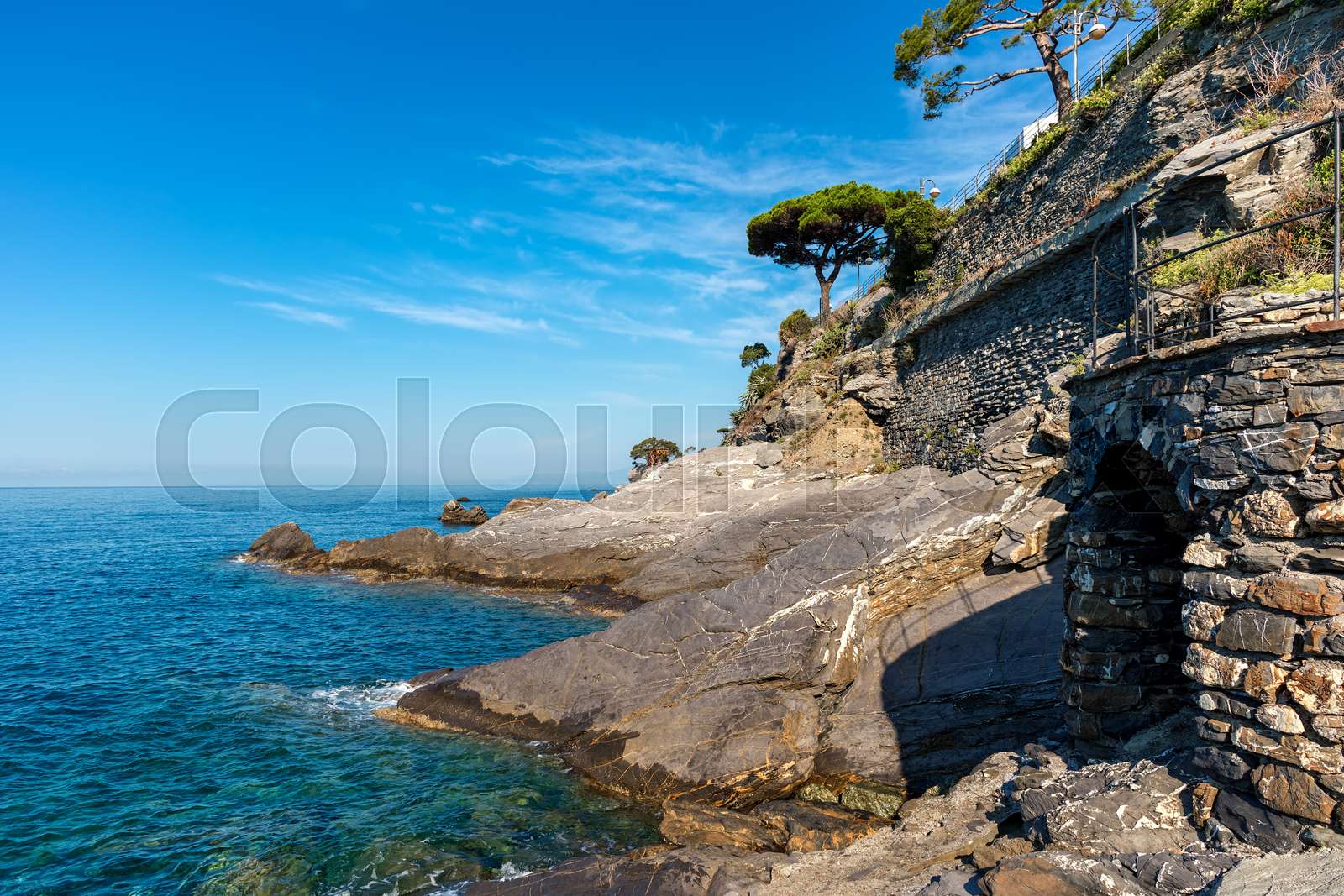 bucht, am, meer | Stock Bild | Colourbox