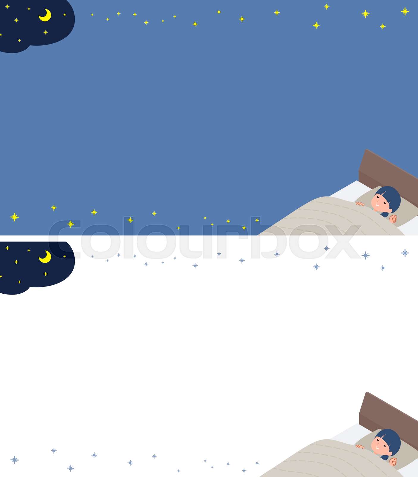 schlafen, transparent, klang | Stock-Vektor | Colourbox