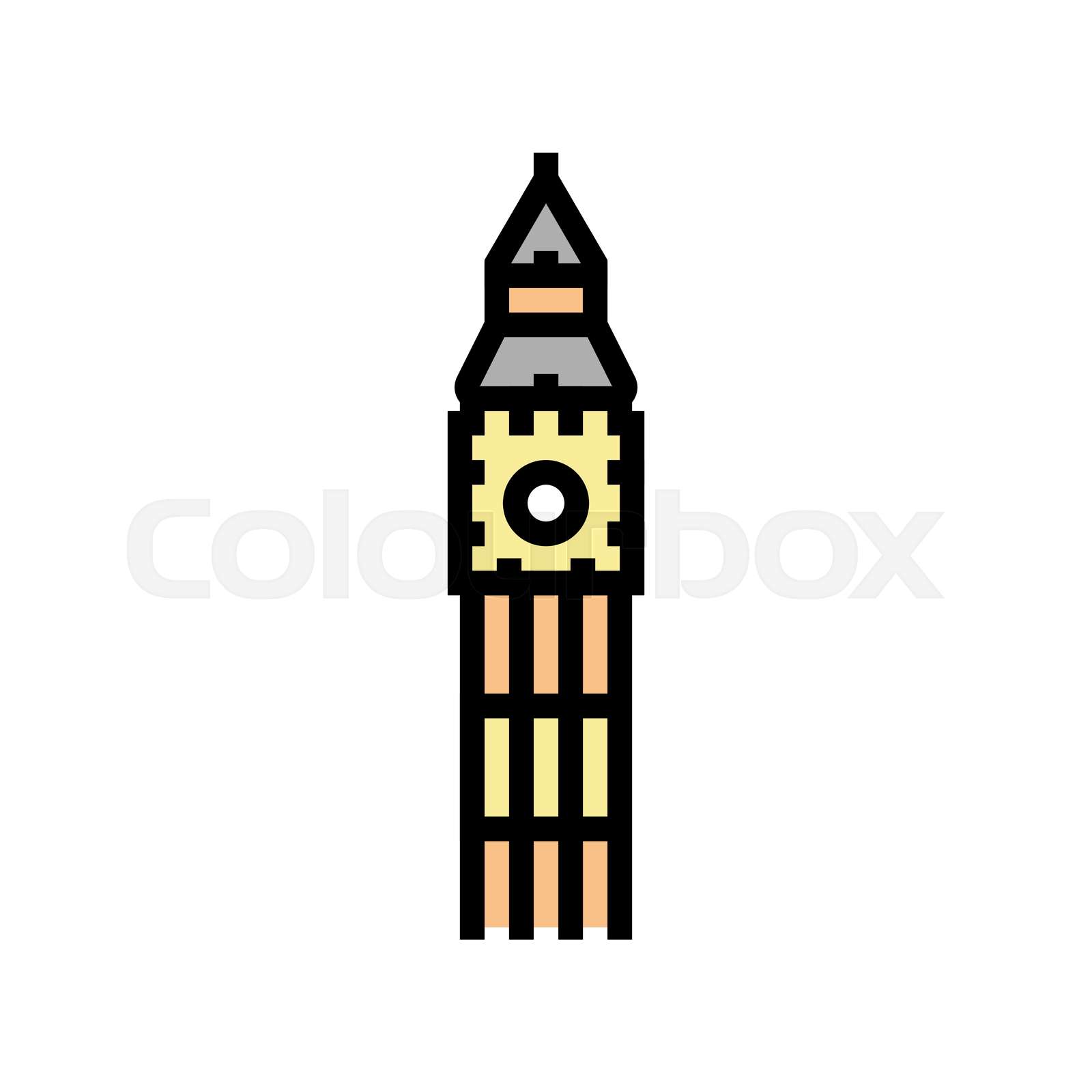Big Ben Clock Vector