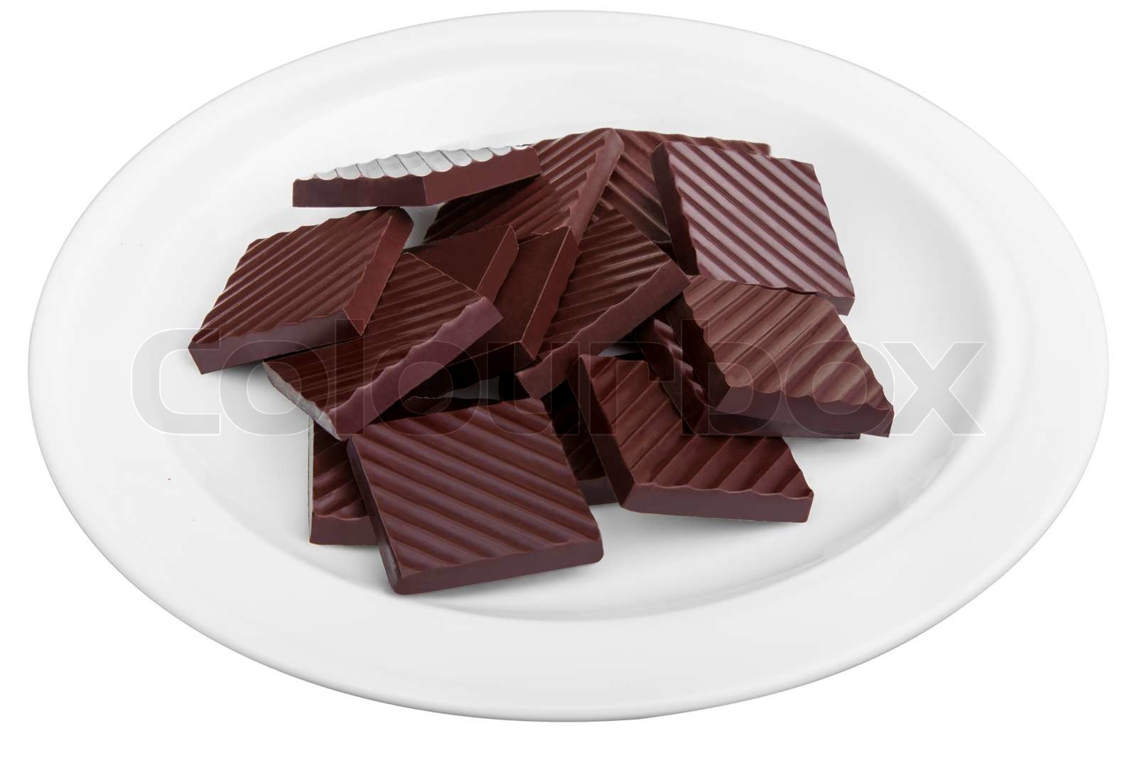 Dark chocolate pure | Stock image | Colourbox