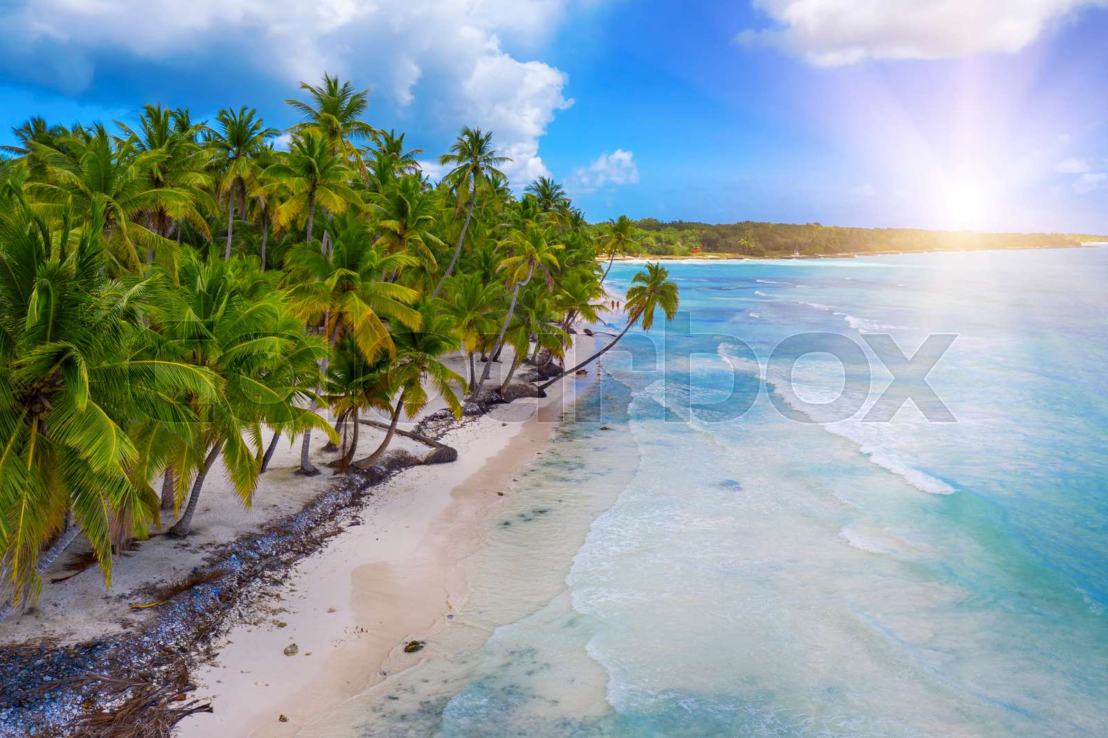 caribien, destination, kyst | Stock foto | Colourbox