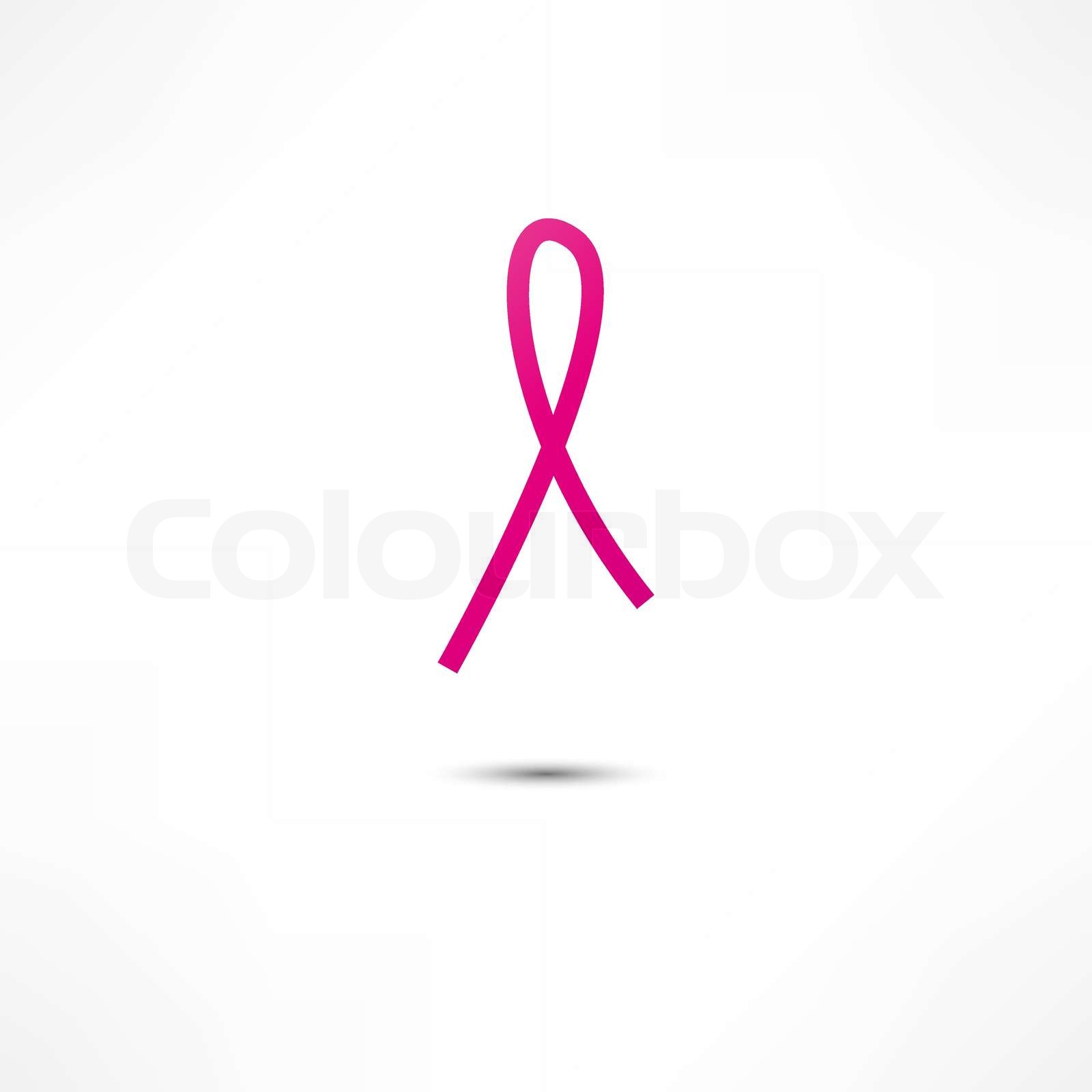 Cancer Ribbon Icon | Stock vector | Colourbox