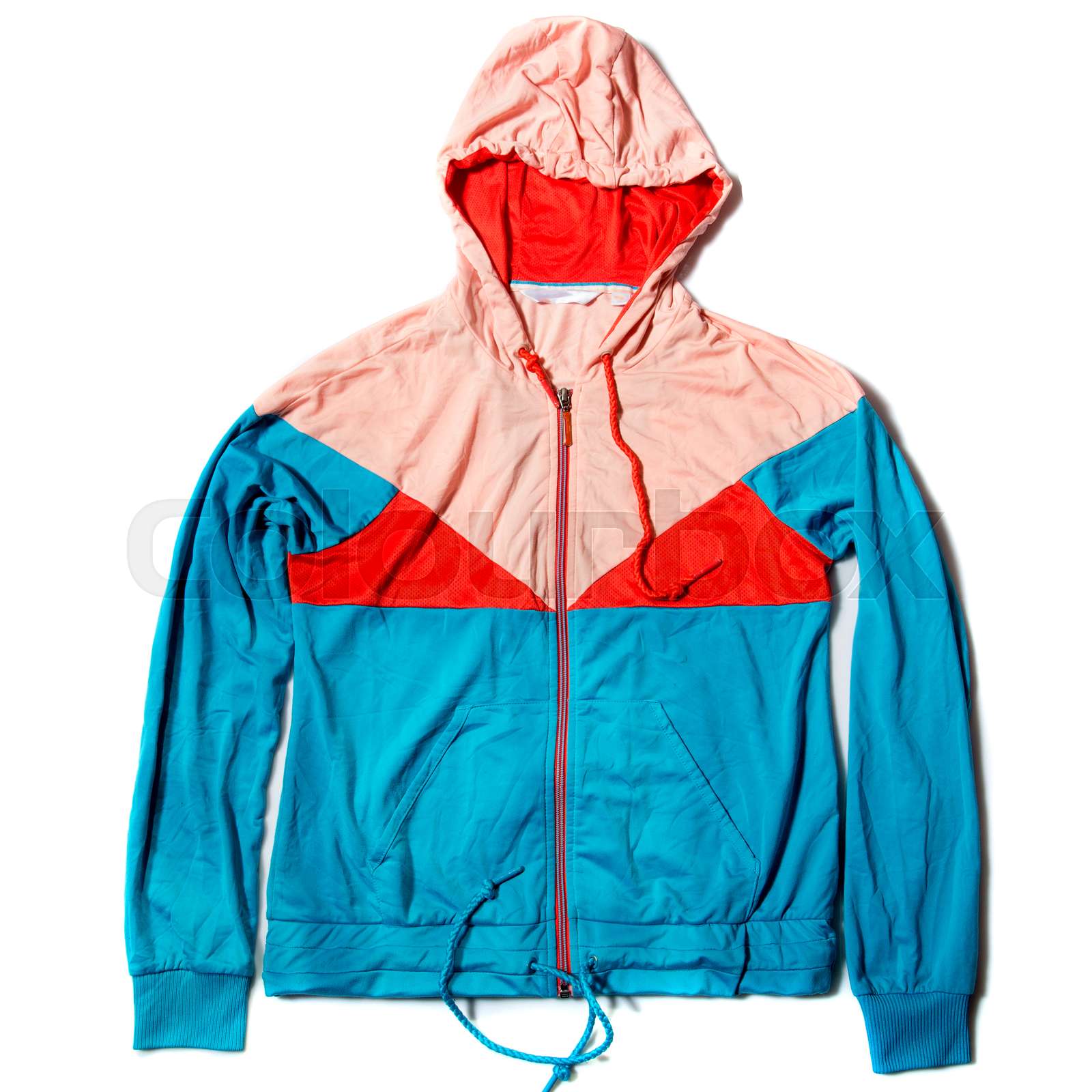 Hooded tracksuit top | Stock image | Colourbox