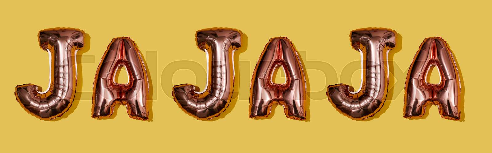 ja ja ja, for spanish laughter, web banner | Stock image | Colourbox