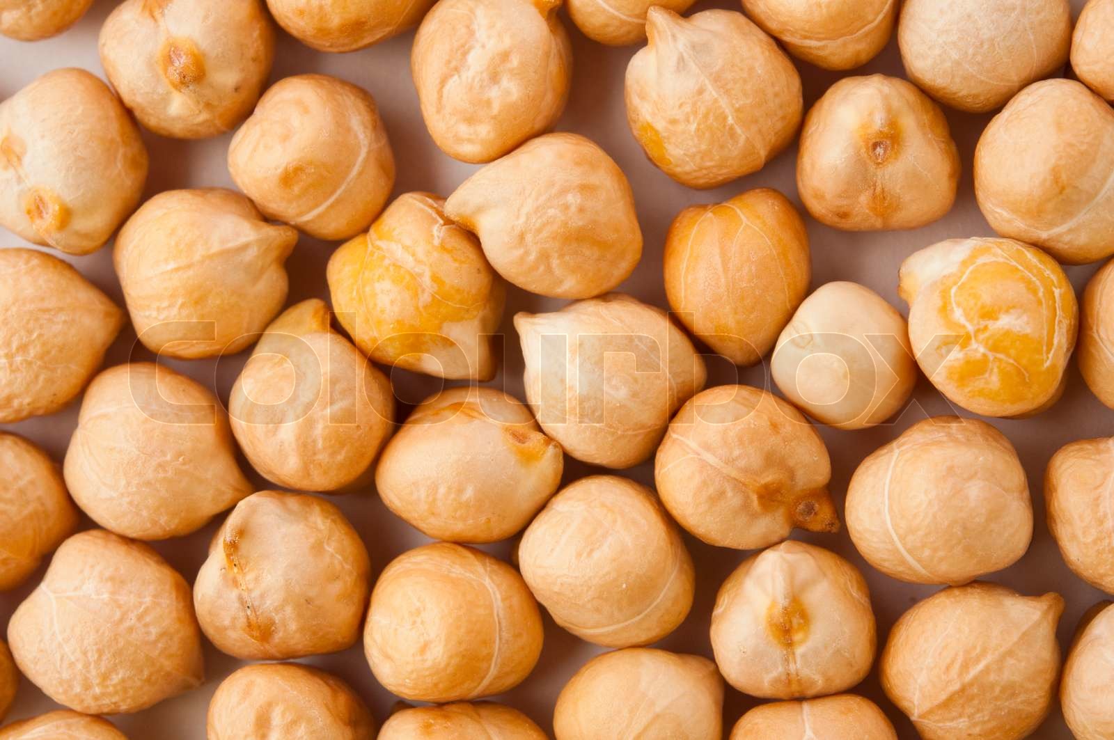 the pattern of chickpeas | Stock image | Colourbox