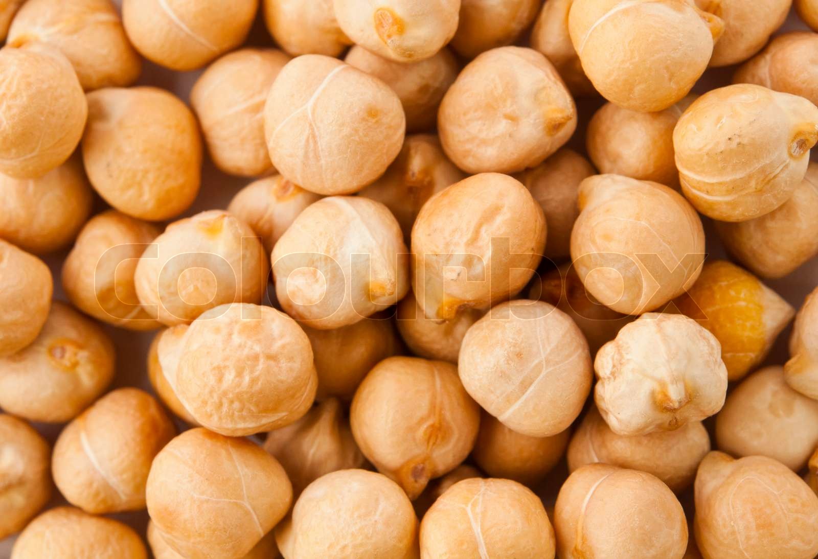 the pattern of chickpeas | Stock image | Colourbox