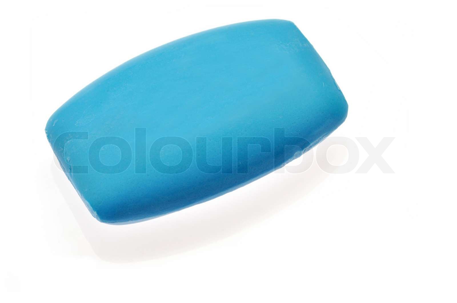 blue bar soap | Stock image | Colourbox