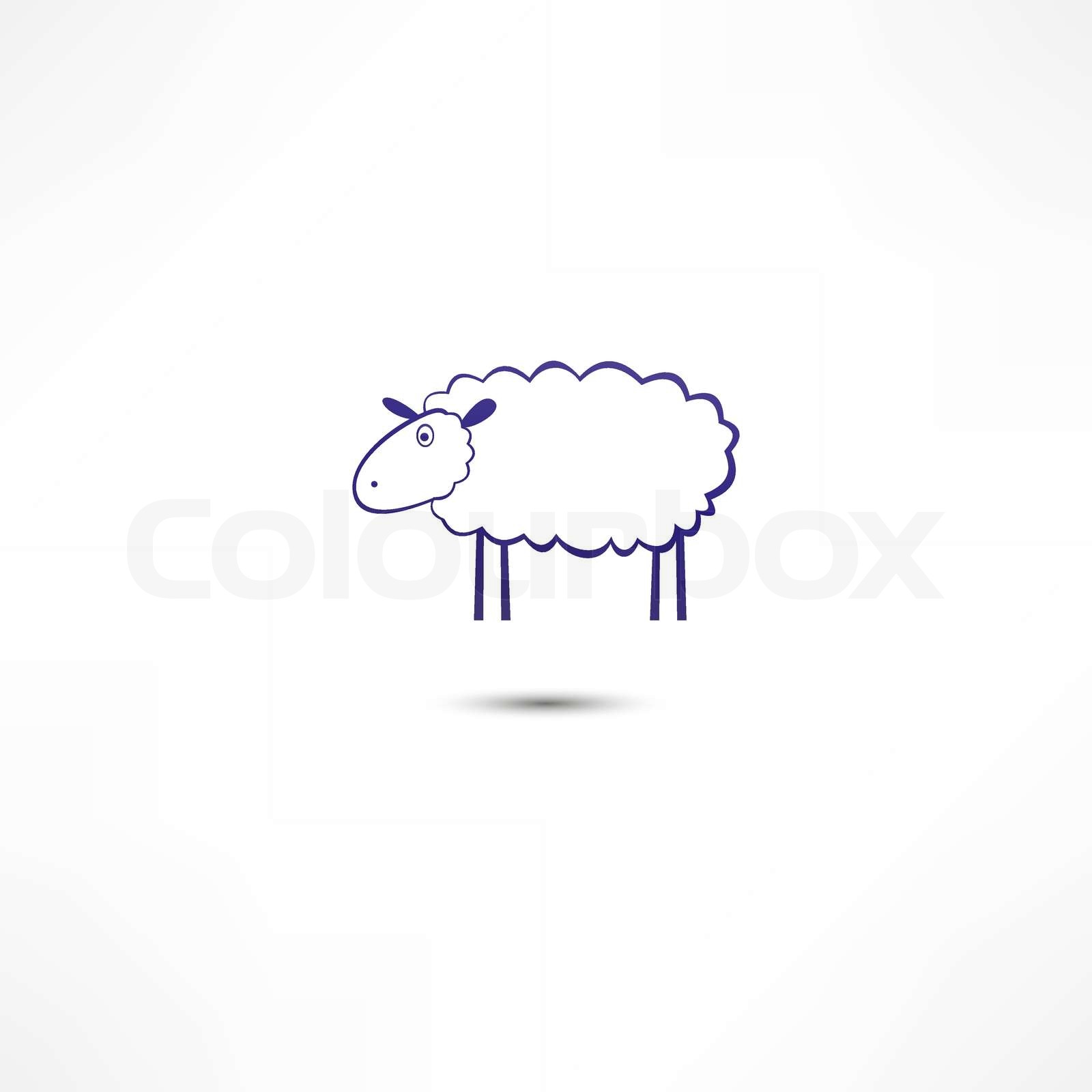 Får Icon | Stock vektor | Colourbox