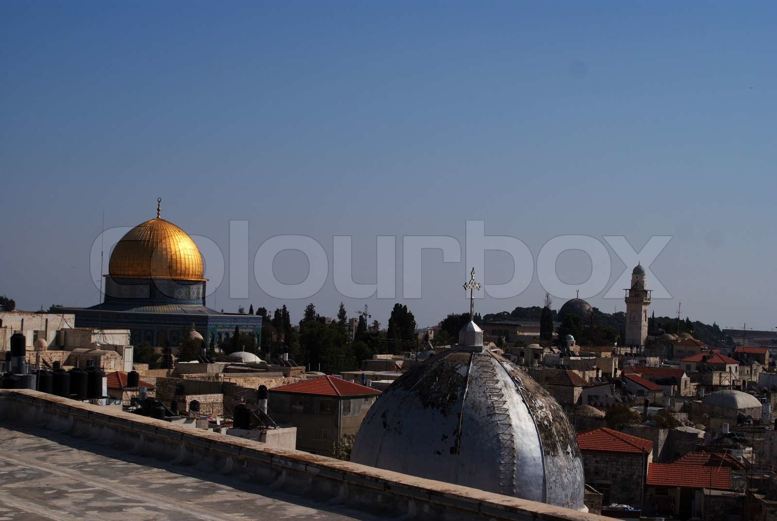 Jerusalem temple mount panorama | Stock image | Colourbox