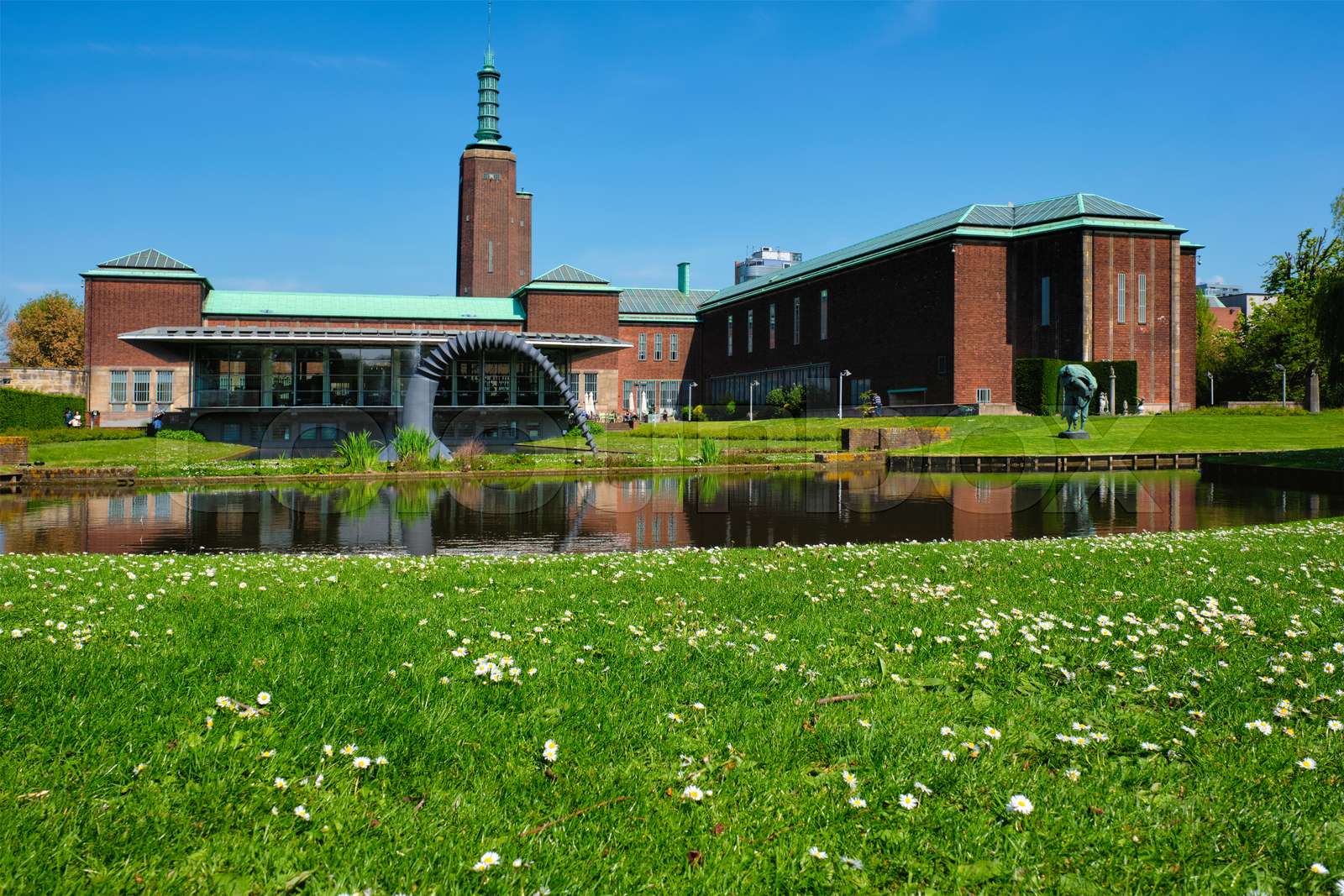 Museum Boijmans Van Beuningen art museum in Rotterdam in the ...