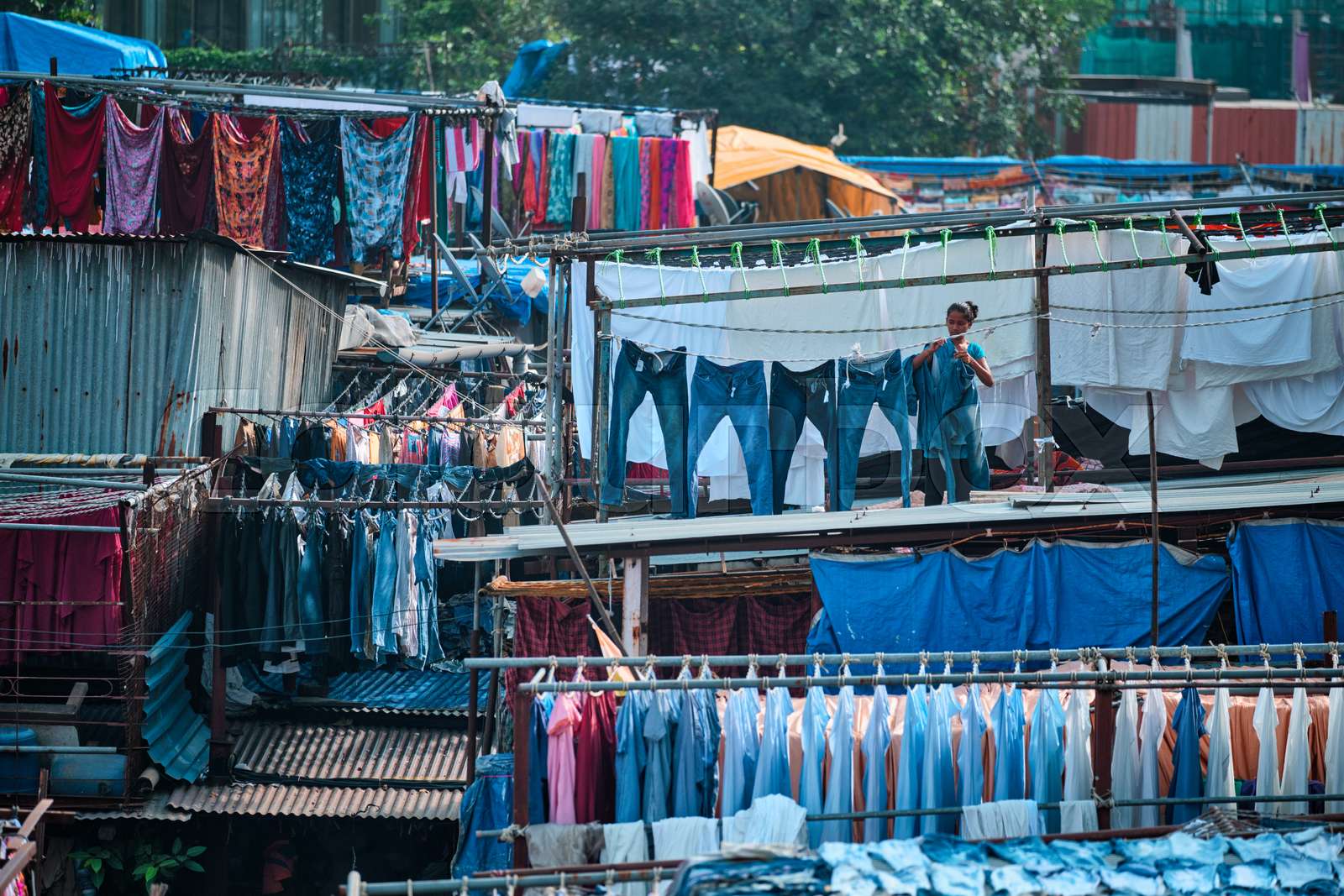 Dhobi Ghat Mahalaxmi Dhobi Ghat is an open air laundromat lavoir in ...
