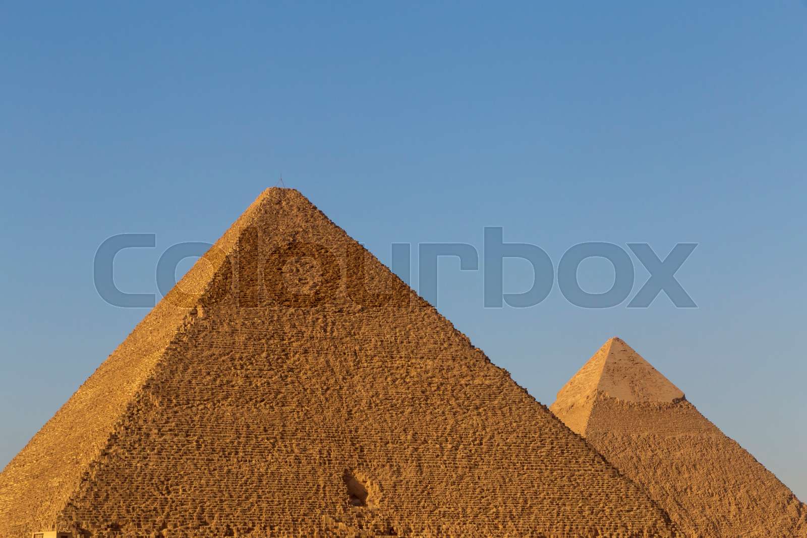 pyramide, berømte, afrika | Stock foto | Colourbox