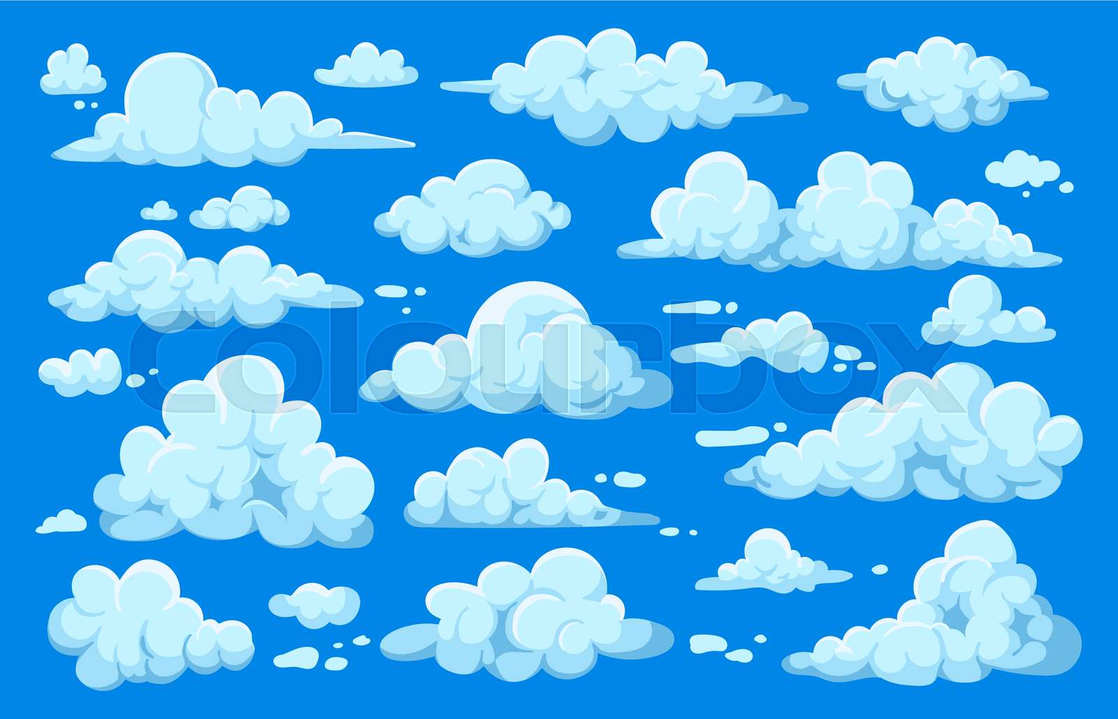 Cumulus Clouds Clipart