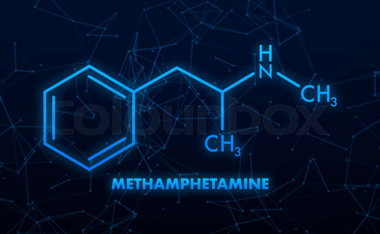Methamphetamine formula, great design for any purposes | Stock vector ...