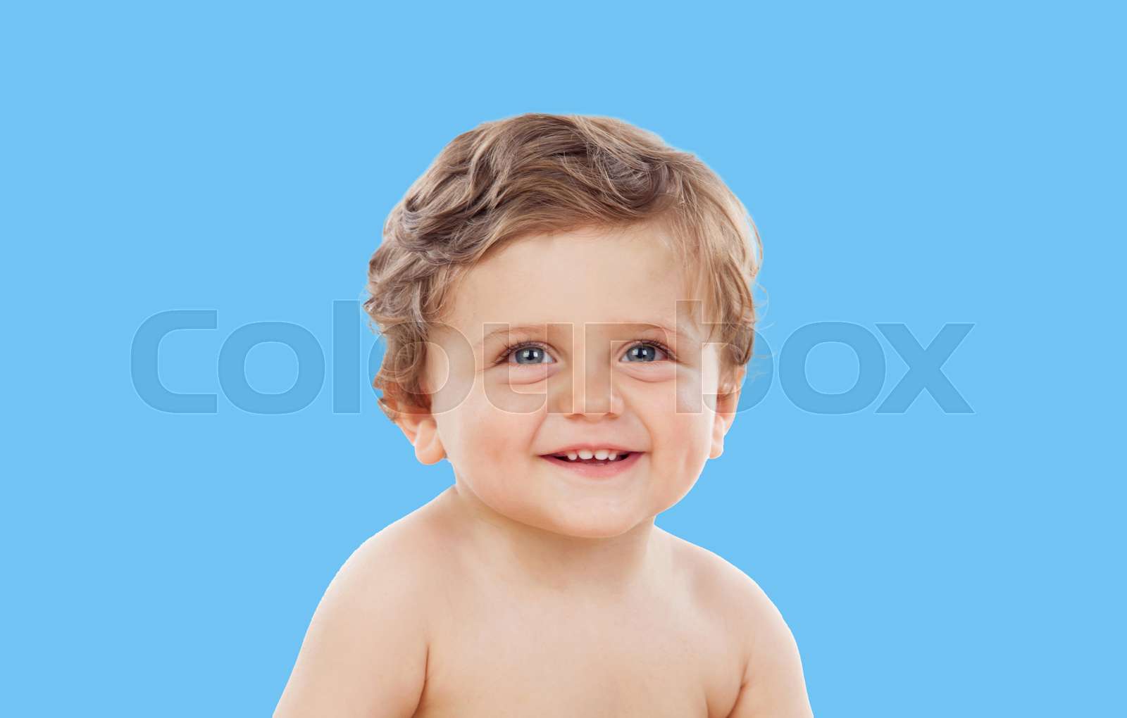 kind, lustig, hintergrund | Stock Bild | Colourbox