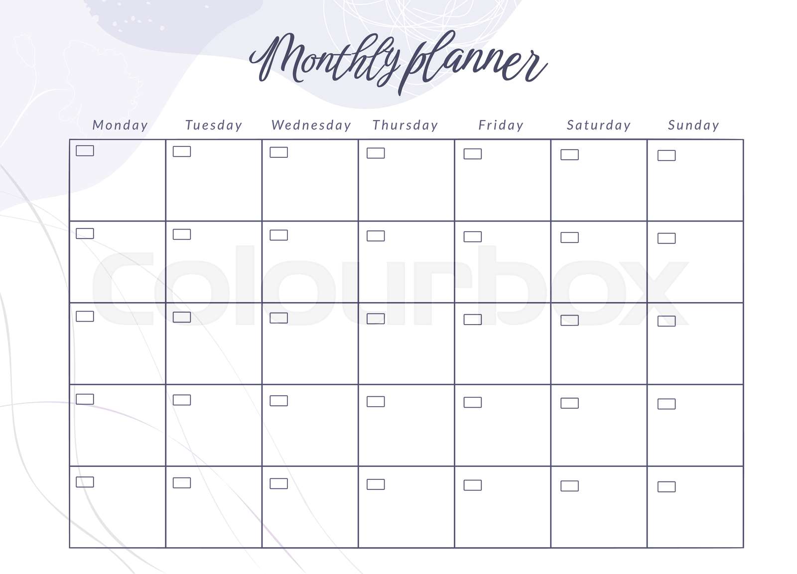 kalender, mål, bemærk | Stock vektor | Colourbox