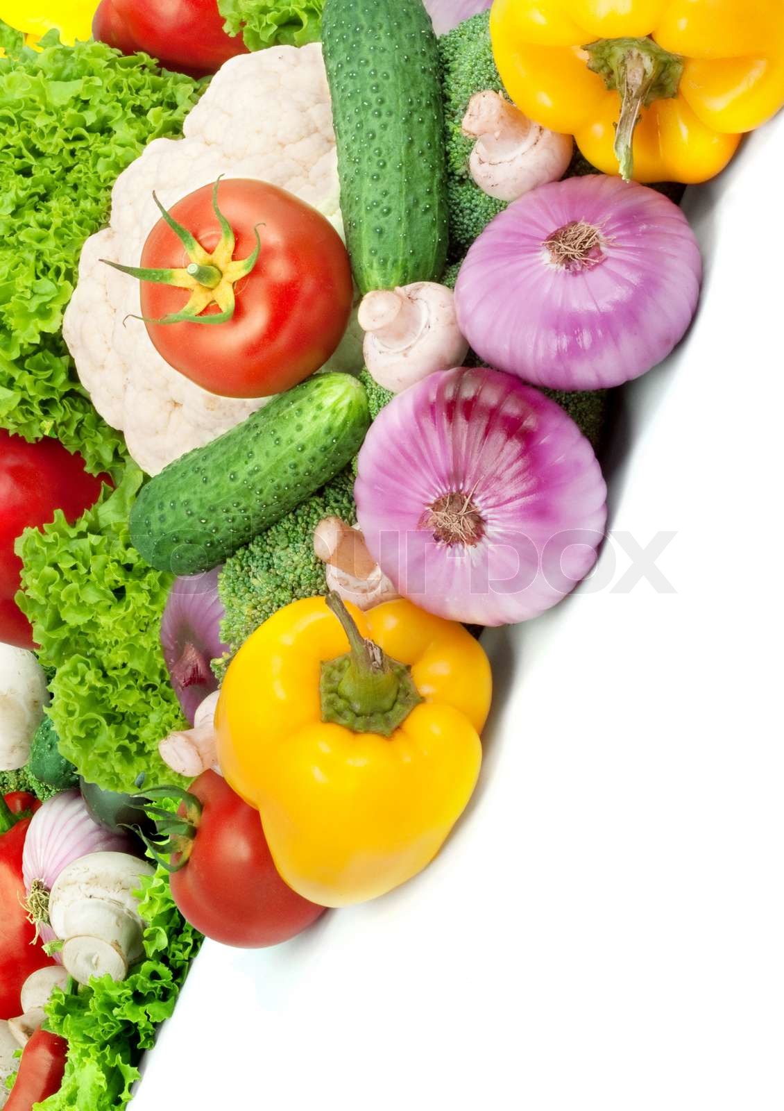 Assorted fresh vegetables | Stock image | Colourbox