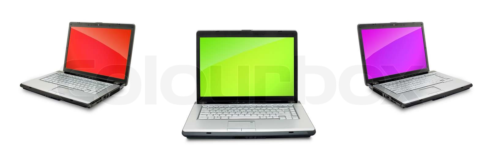Laptops | Stock Bild | Colourbox