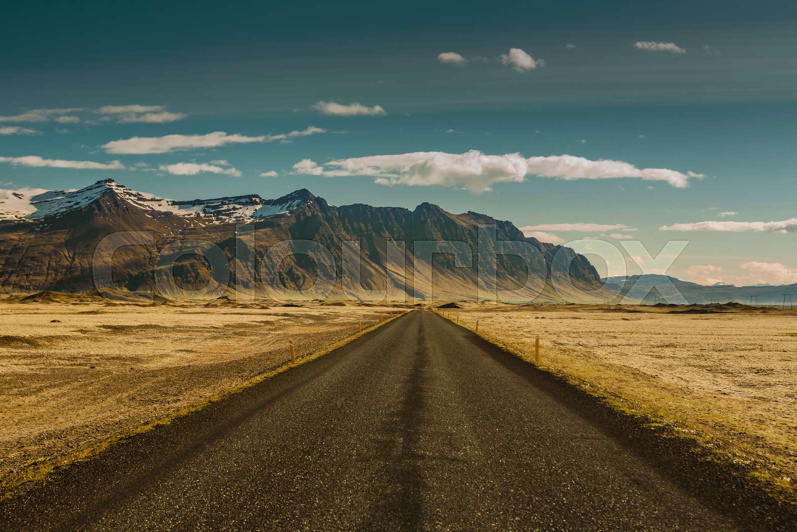 Endless road | Stock image | Colourbox