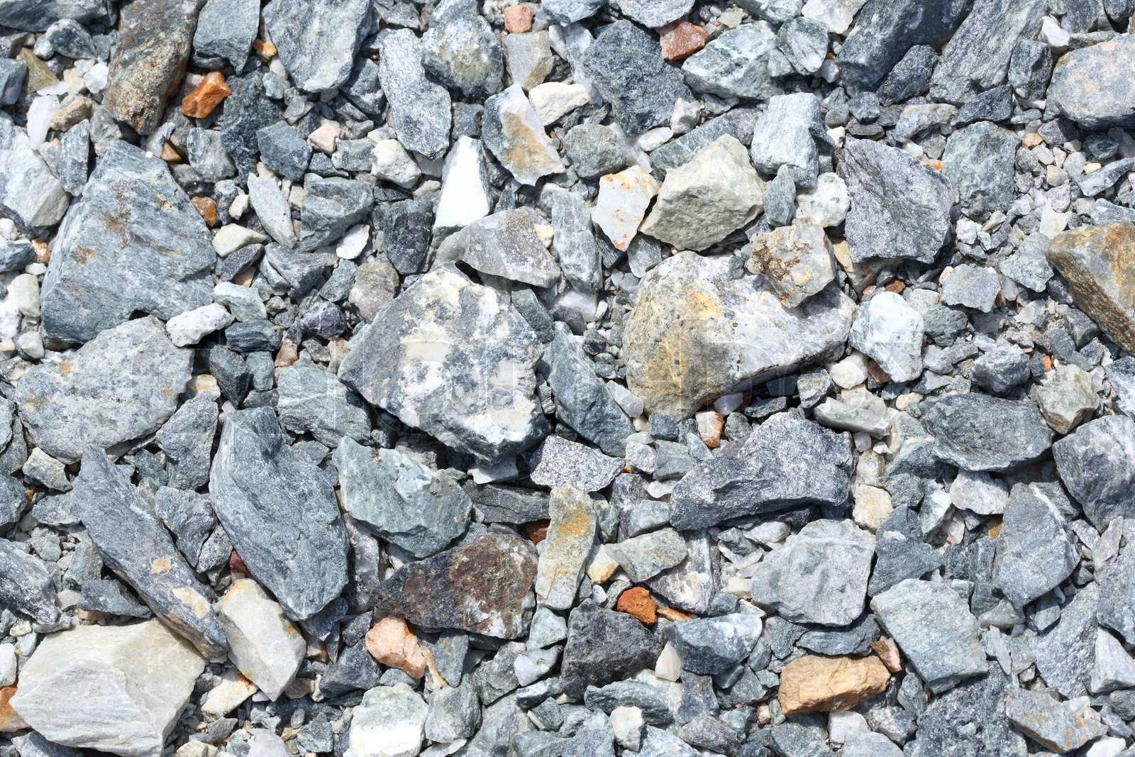 Crushed stone | Stock image | Colourbox
