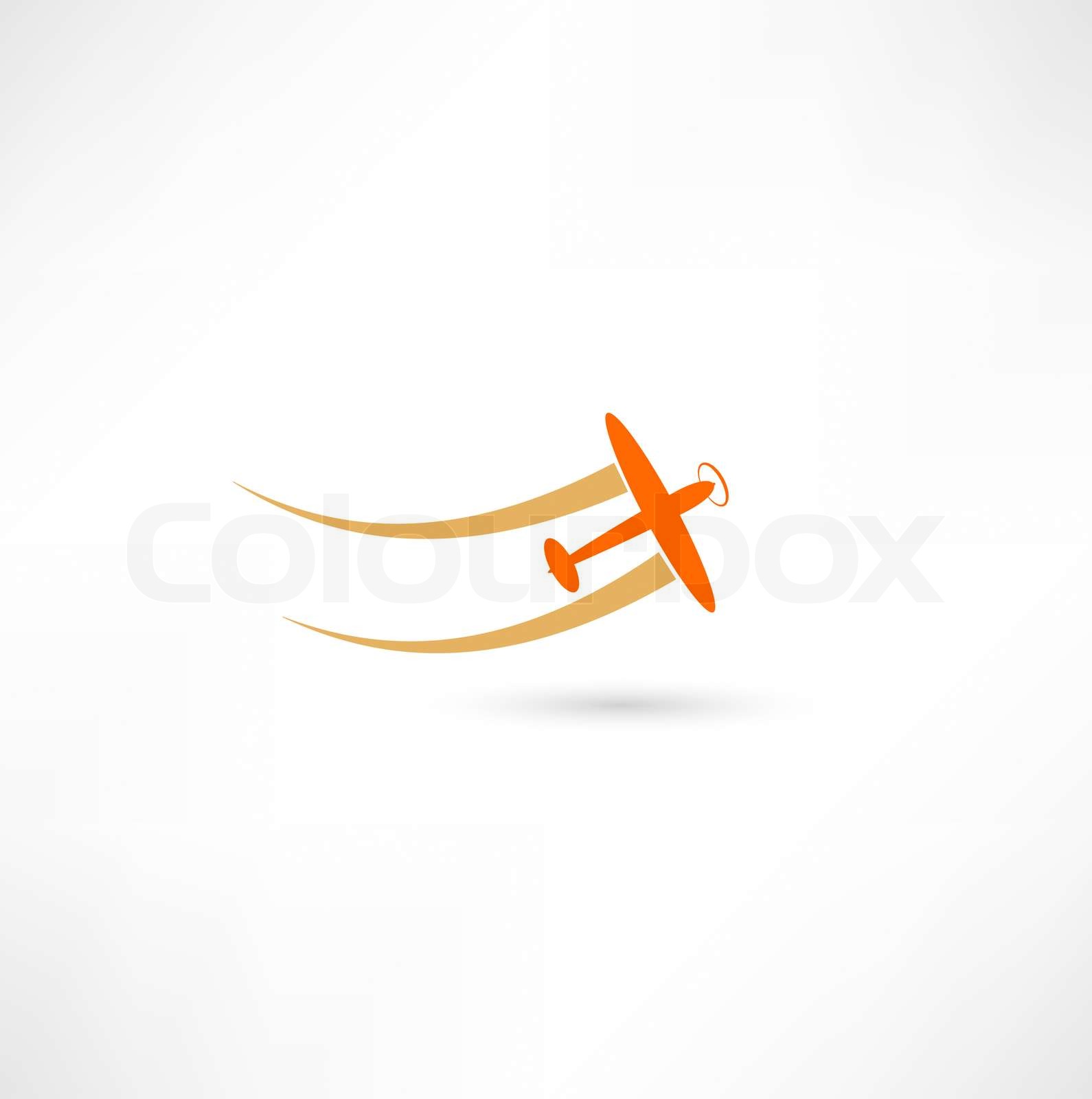 airplane symbols | Stock image | Colourbox