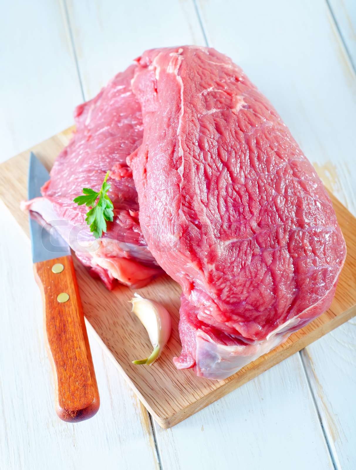 rohes Fleisch | Stock Bild | Colourbox