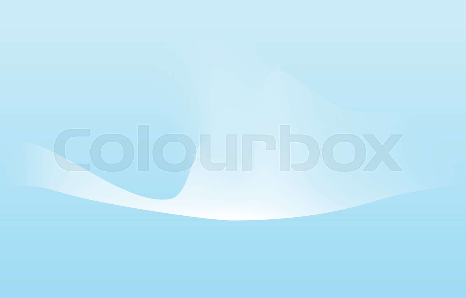 Pastel Light Blue Gradient Abstract Wave Space Background Stock