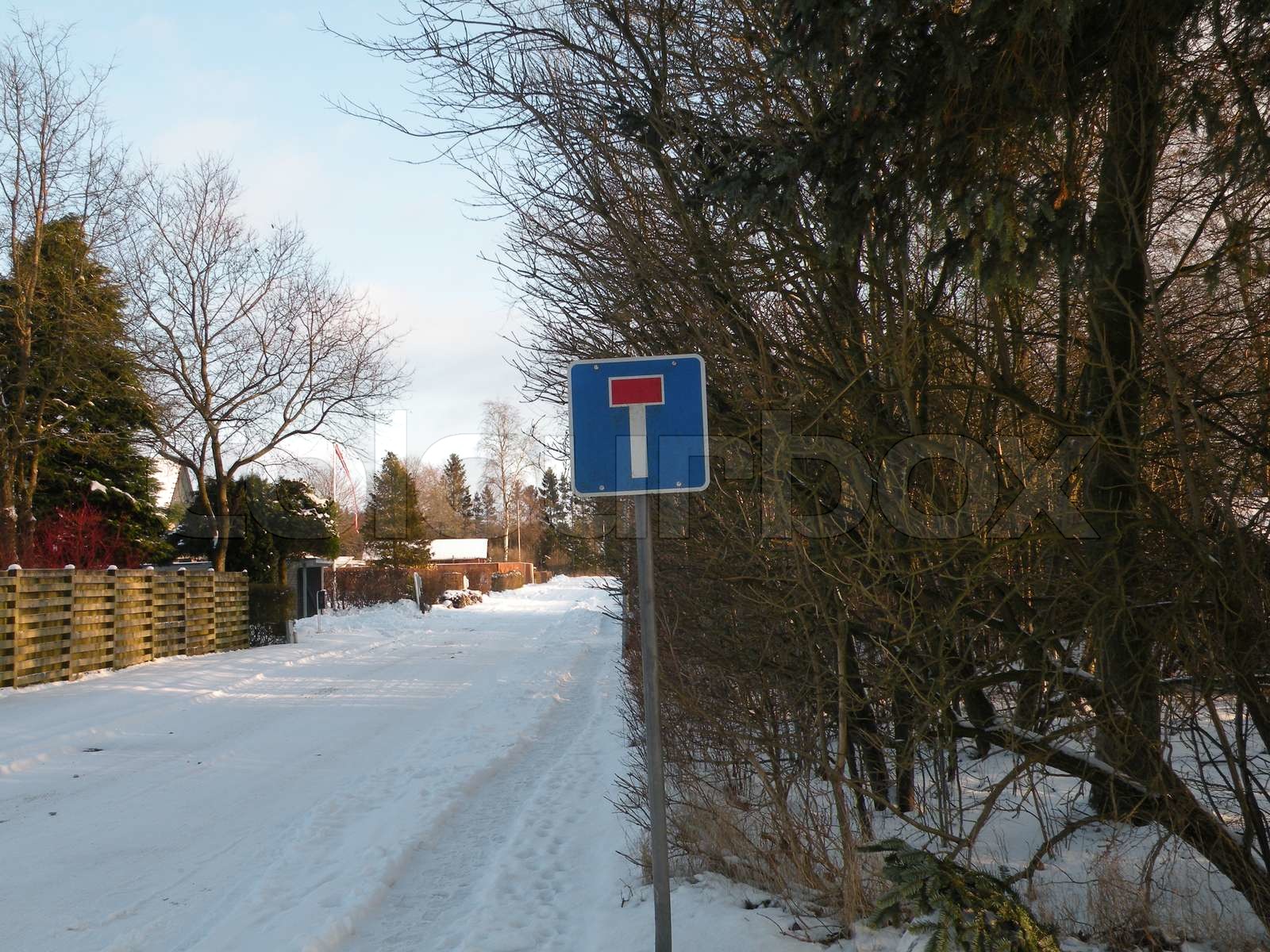 end of street | Stock image | Colourbox