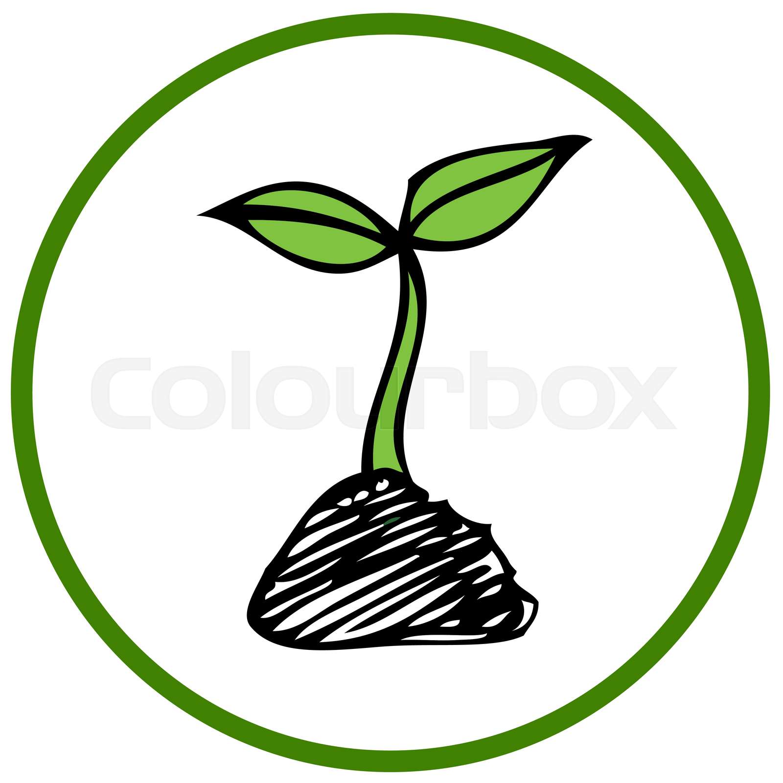 Hand drawn tree icon sign symbol design | Stock vector | Colourbox