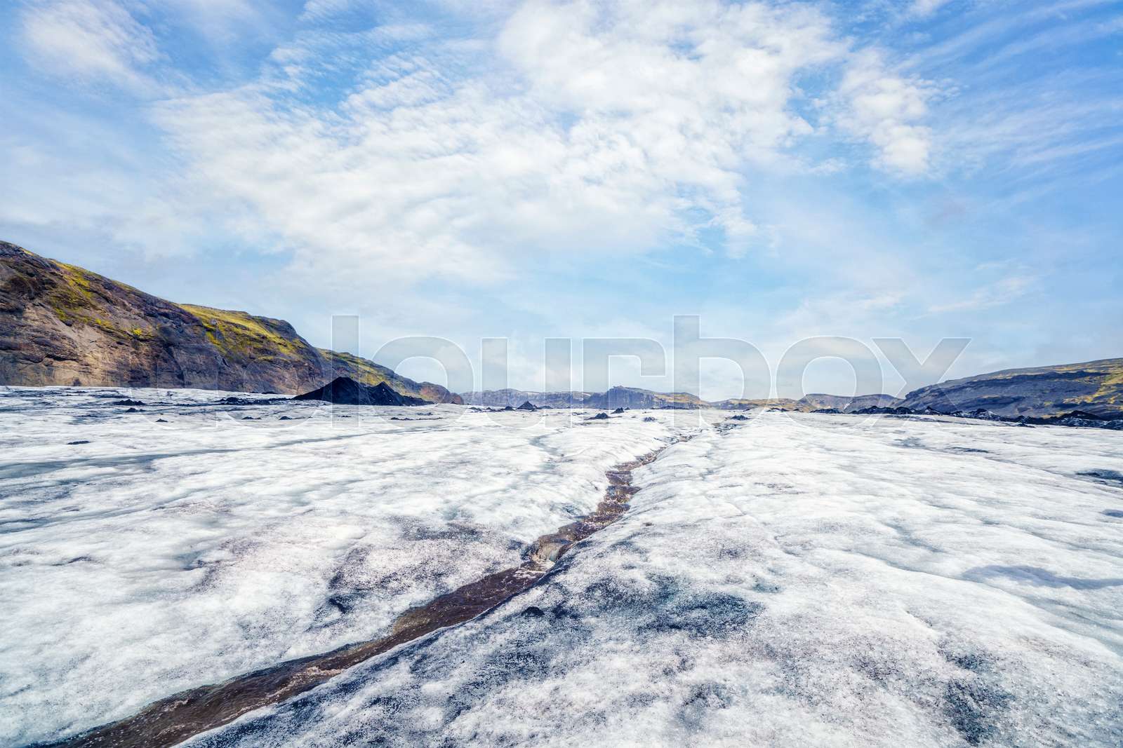 arktis, landschaftlich, schnee | Stock Bild | Colourbox